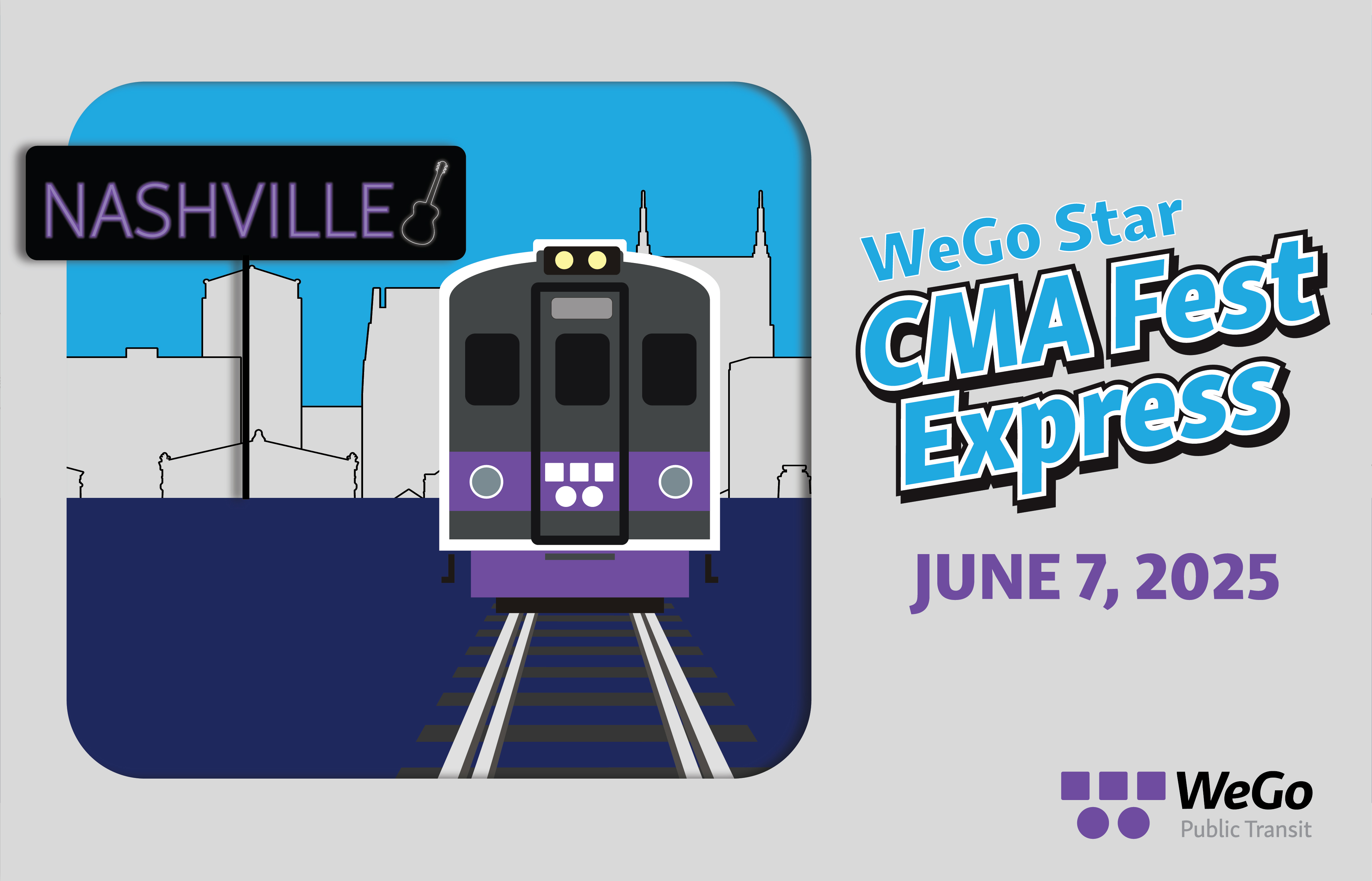 WeGo Public Transit - WeGo Star CMA Fest Express 2025